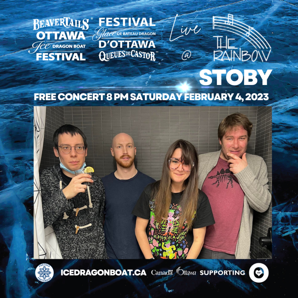 STOBY FREE CONCERT 8:00 PM SATURDAY FEBRUARY 4, 2023 LIVE @ THE RAINBOW